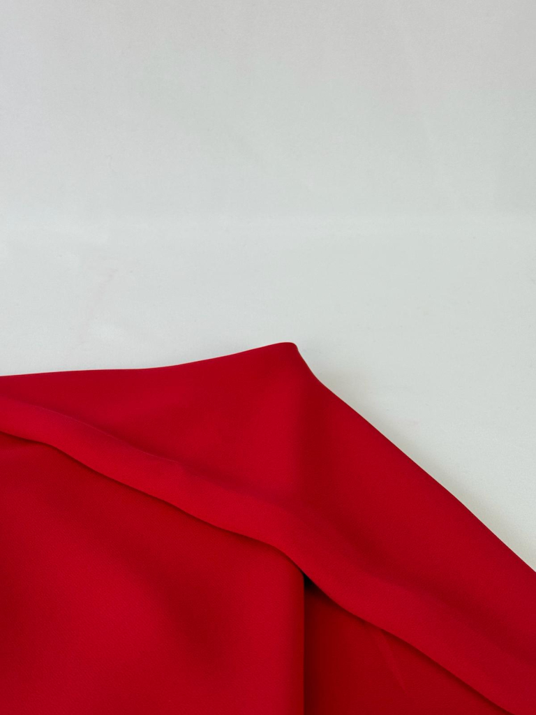 Red – Crepe Hijab - Fasha Hijabs